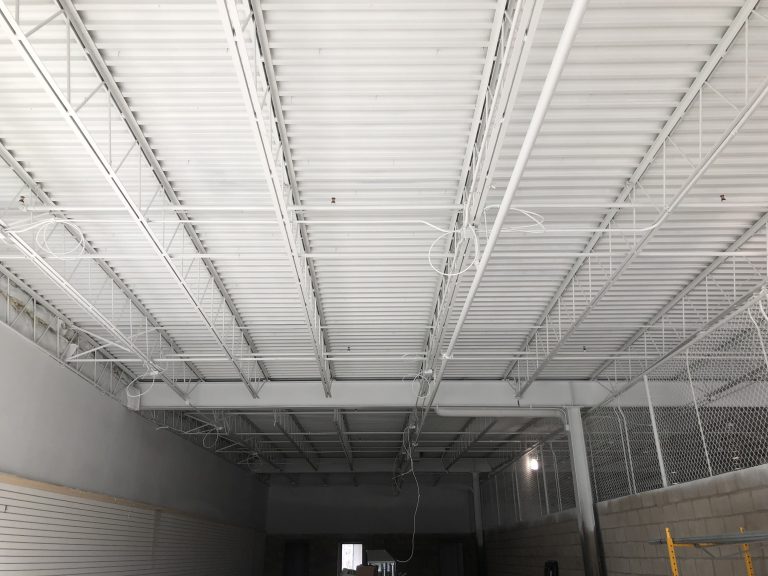 Commercial Dryfall Ceiling Painting - Dealership – Spray GenX LLC